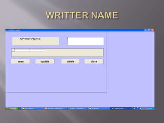 TOPIC-LIBRARY MANAGEMENT SYSTEM | PPTX | Operating Systems | Computer ...