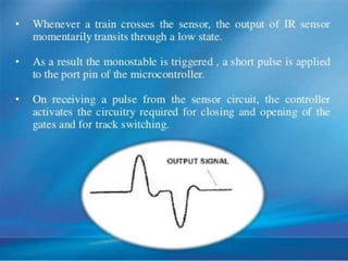 wireless automatic railway gate control | PPTX | Technology & Computing