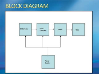 wireless automatic railway gate control | PPT