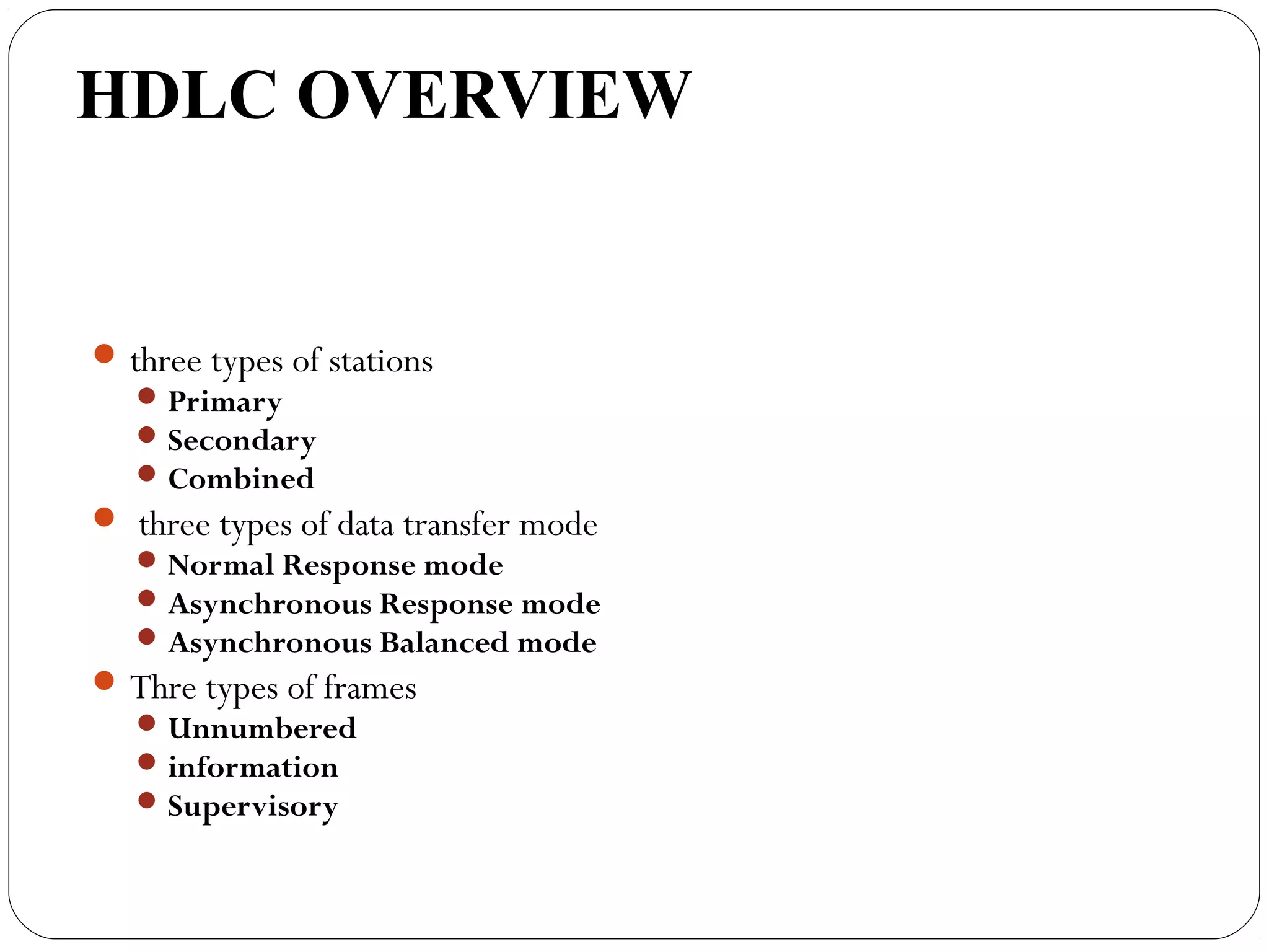 data-link layer protocols | PPT