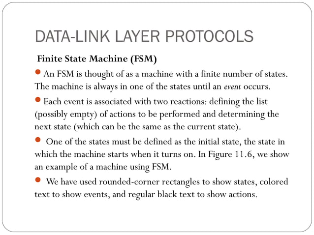 data-link layer protocols | PPT
