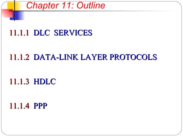 data-link layer protocols | PPT