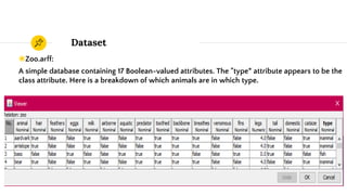 Data Mining Zoo classification | PPTX | Zoos & Aquariums | Attractions