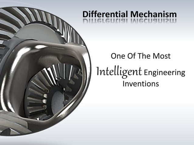 Differential mechanism in cars | PPT