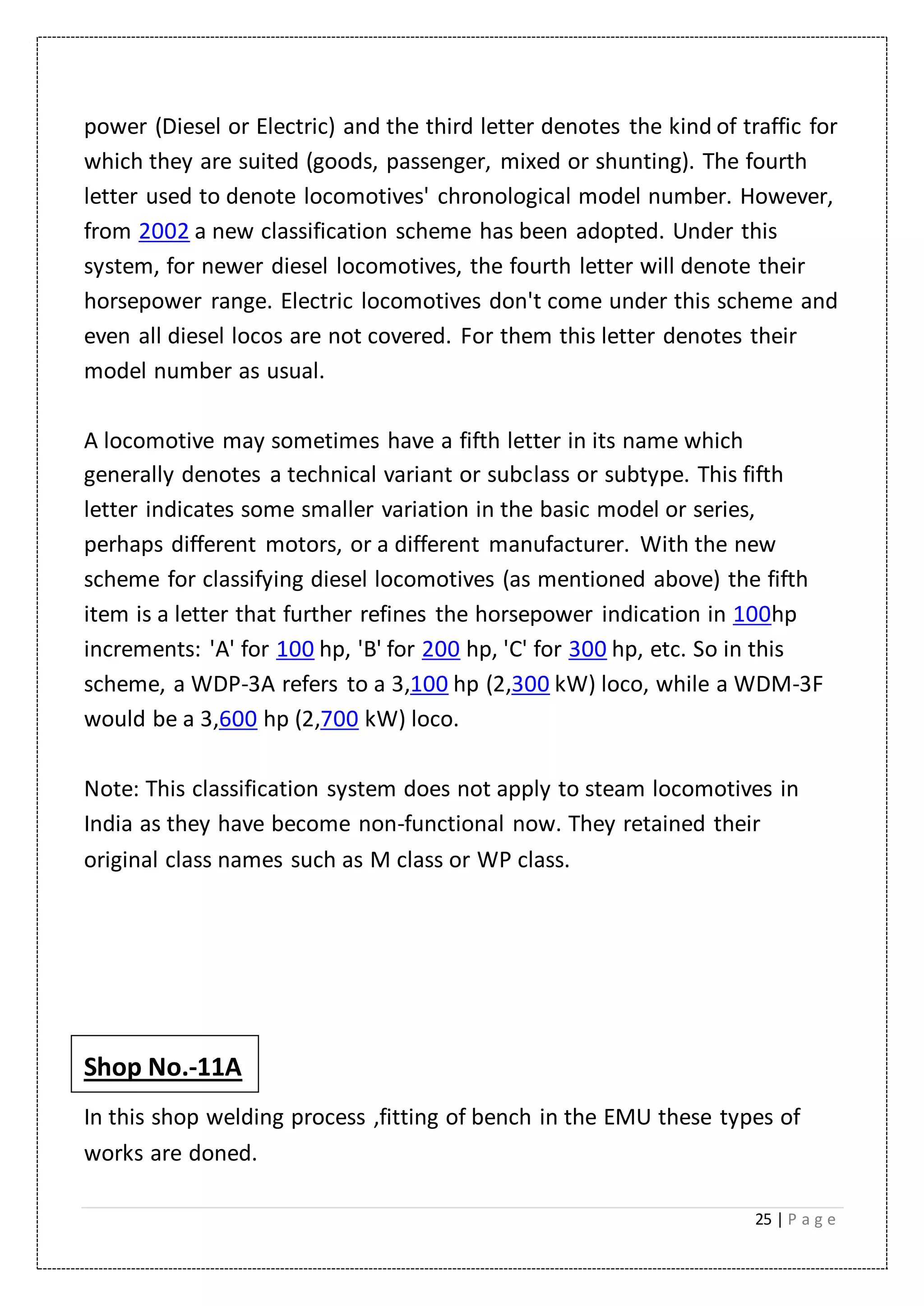 Kanchrapara Railway workshop Project(Short) | DOCX