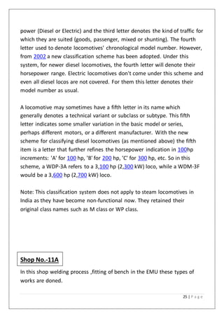 Kanchrapara Railway workshop Project(Short) | DOCX