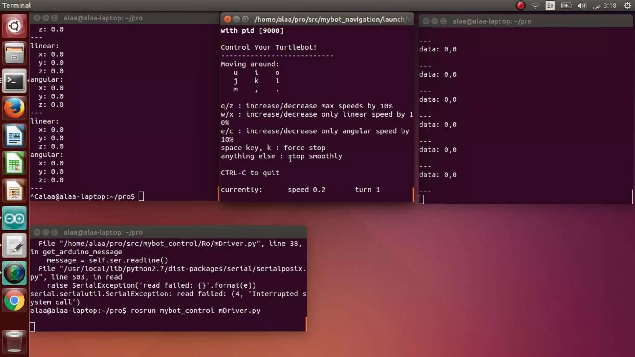 SLAM autonomous car using ROS + Arduino | PPT