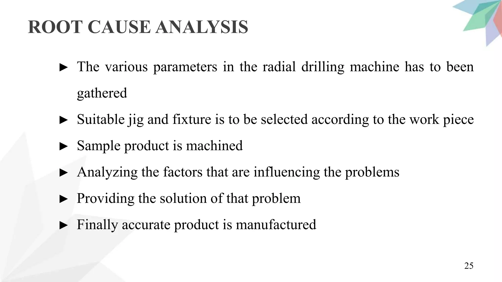 Root Cause Analysis of Dimensional Tolerance and Misalignment in Radial ...