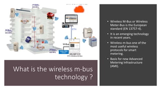 The Wireless M-Bus technology | PPTX