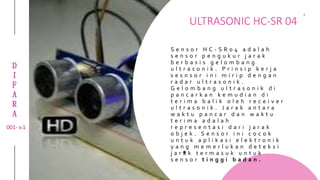 Project Alat Ukur tinggi badan, denyut nadi dan suhu lingkungan Berbasis Arduino | PPTX