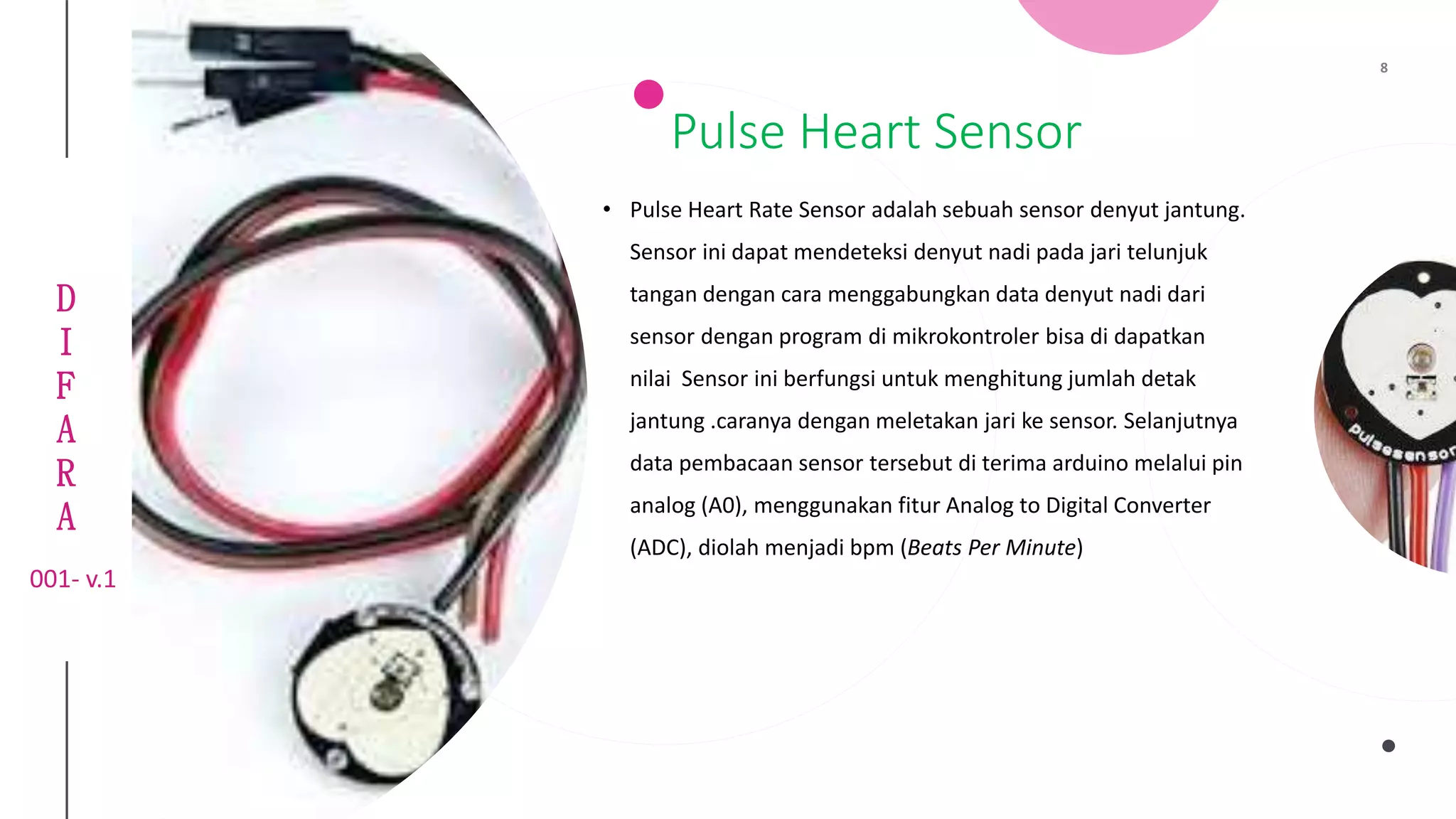 Project Alat Ukur tinggi badan, denyut nadi dan suhu lingkungan ...