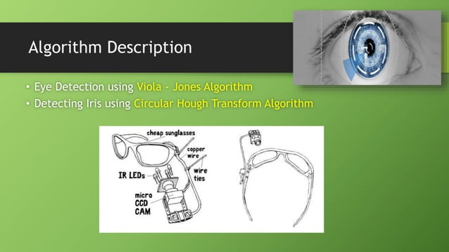 Eye Tracking Based Human - Computer Interaction | PPTX