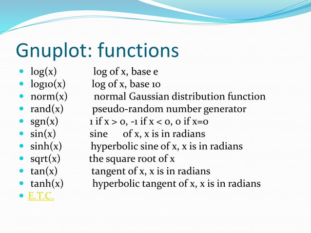 Project Gnuplot Pptx Operating Systems Computer Software And
