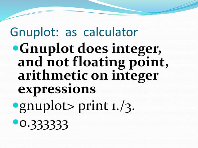 Project Gnuplot Pptx Operating Systems Computer Software And