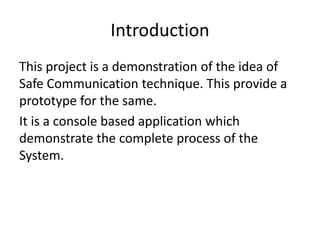 The Communication System C++ Project | PPT