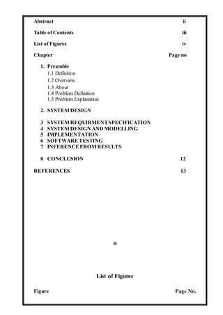 VTU final year project report | DOCX