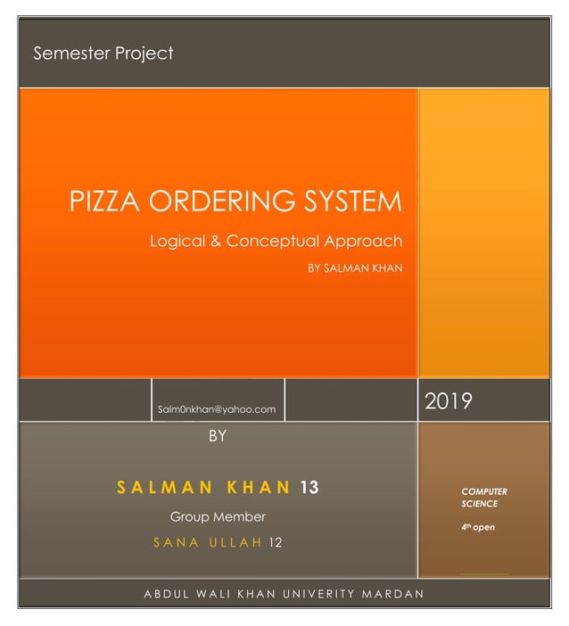 Pizza Ordering System | PDF | Databases | Computer Software and Applications