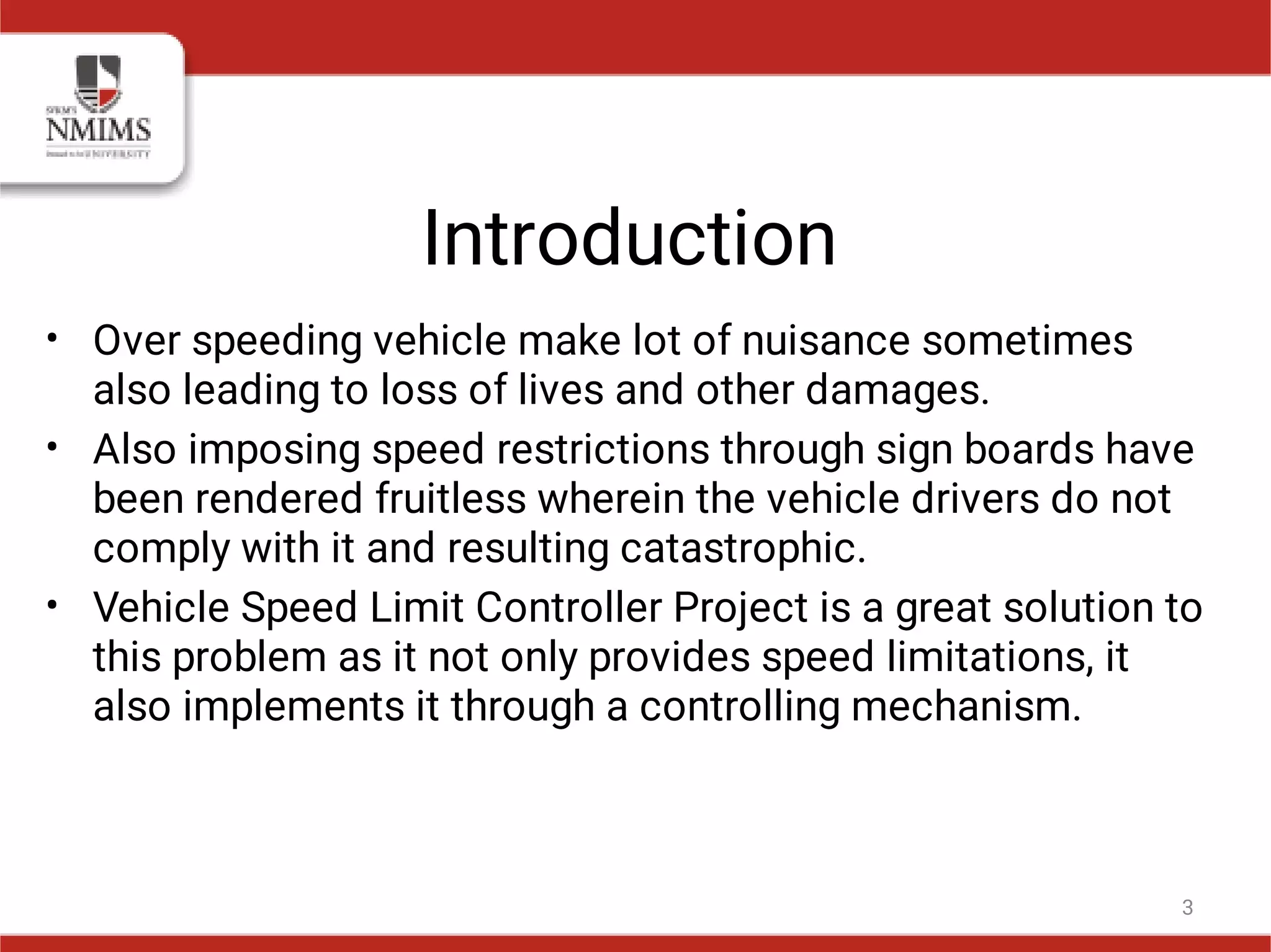 Vehicle Speed Control Using RFID | PDF