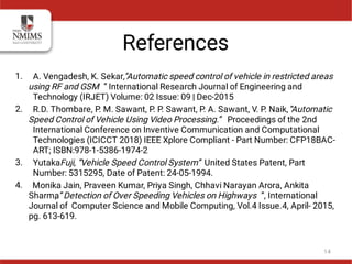 Vehicle Speed Control Using RFID | PDF