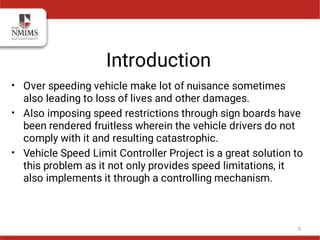 Vehicle Speed Control Using RFID | PDF