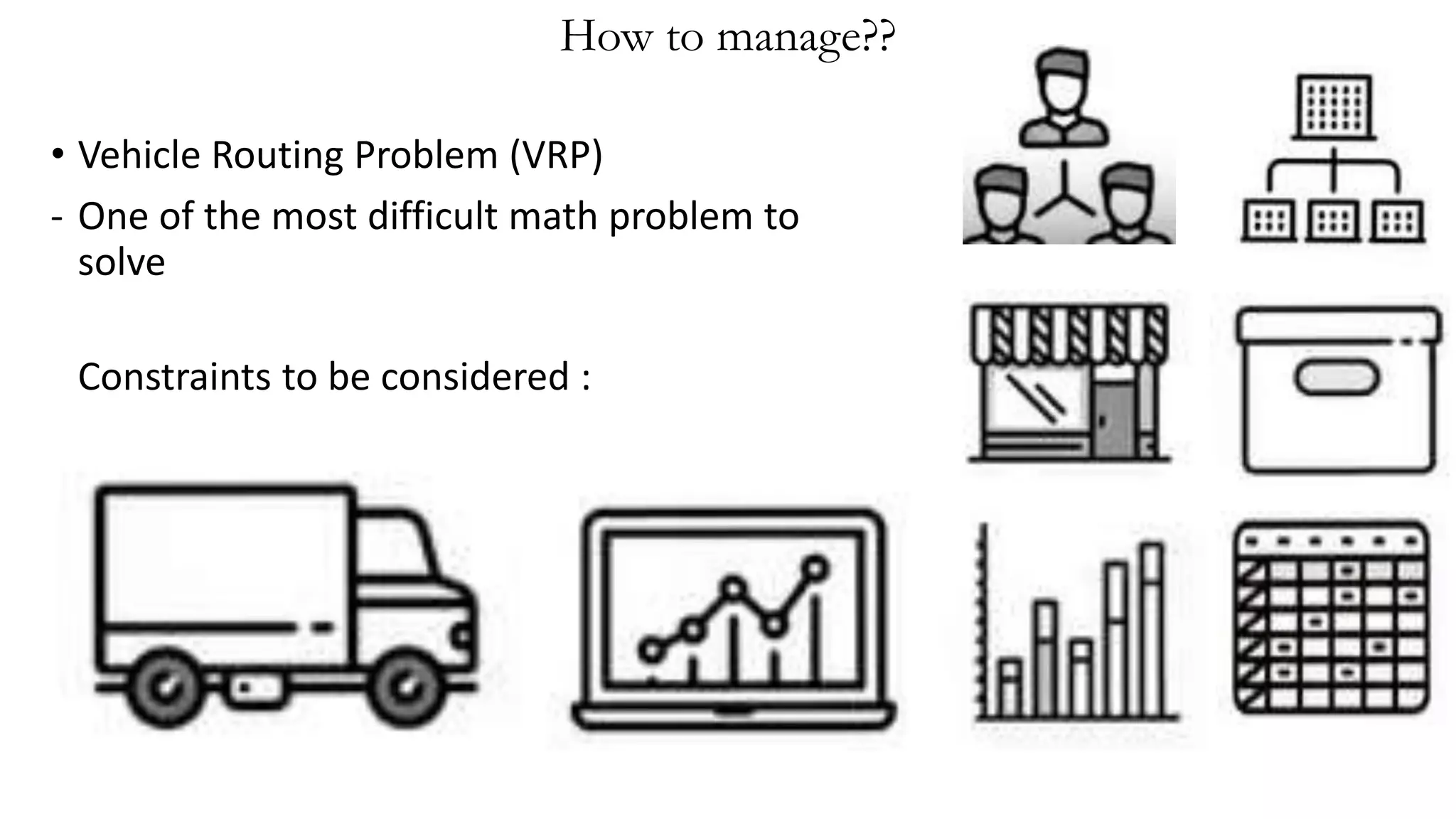 Vehicle Route Optimization connecting 6 centres in Maharashtra | PPTX ...