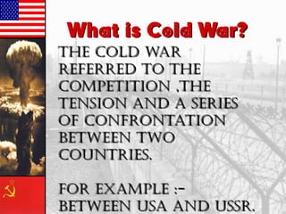 The Cold War Era, World War, World Politics, Project, PPT, PowerPoint ...