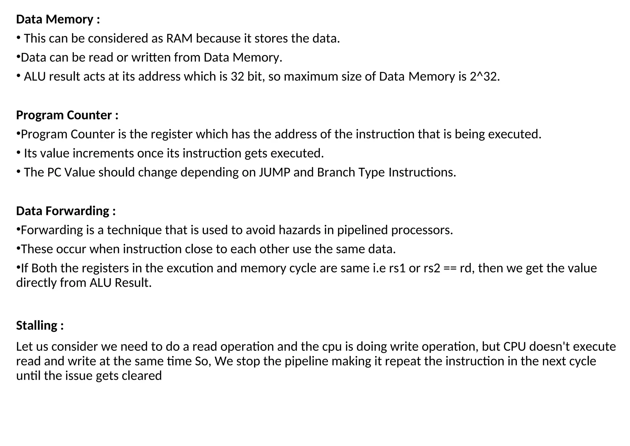 Design And Implementation Of Five Stage Pipelined Risc V Processor Using Verilog Ppt