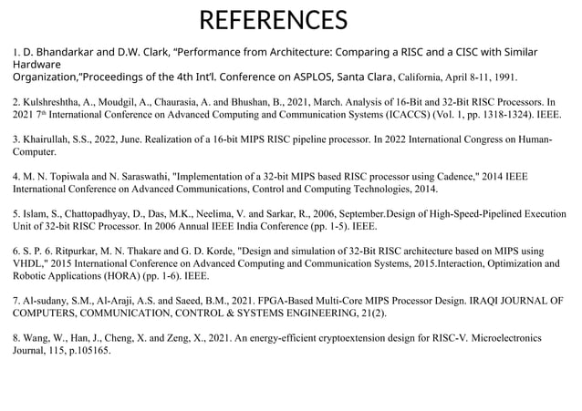 Design And Implementation Of Five Stage Pipelined Risc V Processor Using Verilog Ppt