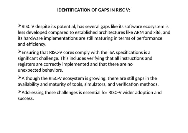 Design And Implementation Of Five Stage Pipelined Risc V Processor Using Verilog Ppt