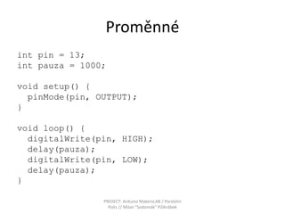 PROJECT: Arduino 2 | PPT
