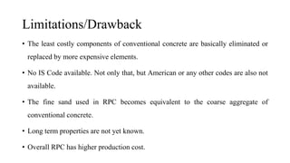 Reactive Powder Concrete | PPTX