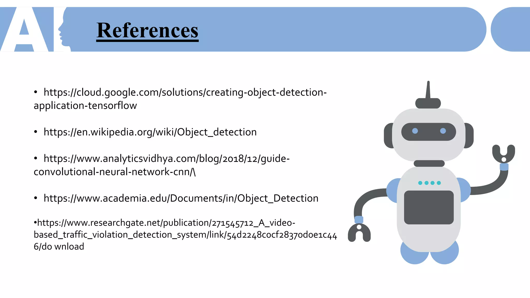 Traffic Violations Detector using object detection -part2 | PPTX