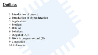 Traffic Violations Detector using object detection -part2 | PPTX