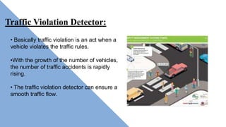 Traffic Violations Detector using object detection -part2 | PPTX