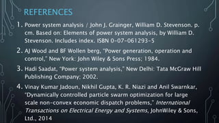 A presentation on economic load dispatch | PPTX