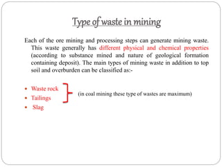 mine dump on seismic load and introduction of geogrid preview | PPT