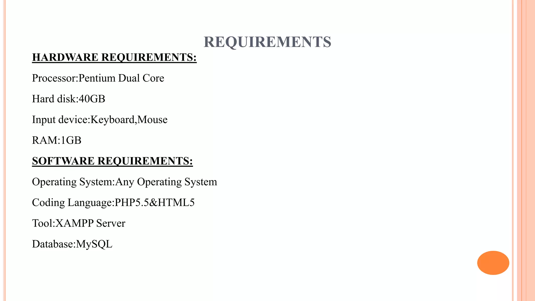 ONLINE STUDENT FEEDBACK SYSTEM | PPTX