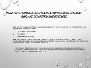 Presentation on industrial microbiology | PPTX