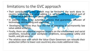 An introduction of Global Value Chains (GVCs) | PPTX