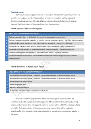 Project initiation document | DOCX