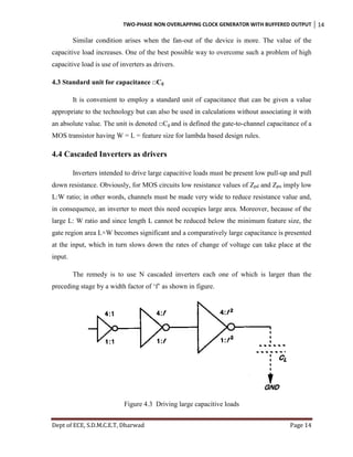 Design of -- Two phase non overlapping low frequency clock generator using Cadence Virtuoso EDA ...