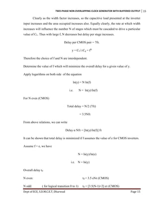 Design of -- Two phase non overlapping low frequency clock generator ...