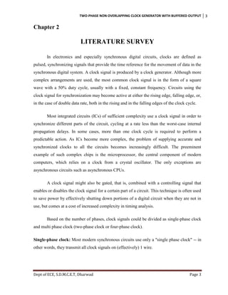 Design of -- Two phase non overlapping low frequency clock generator ...