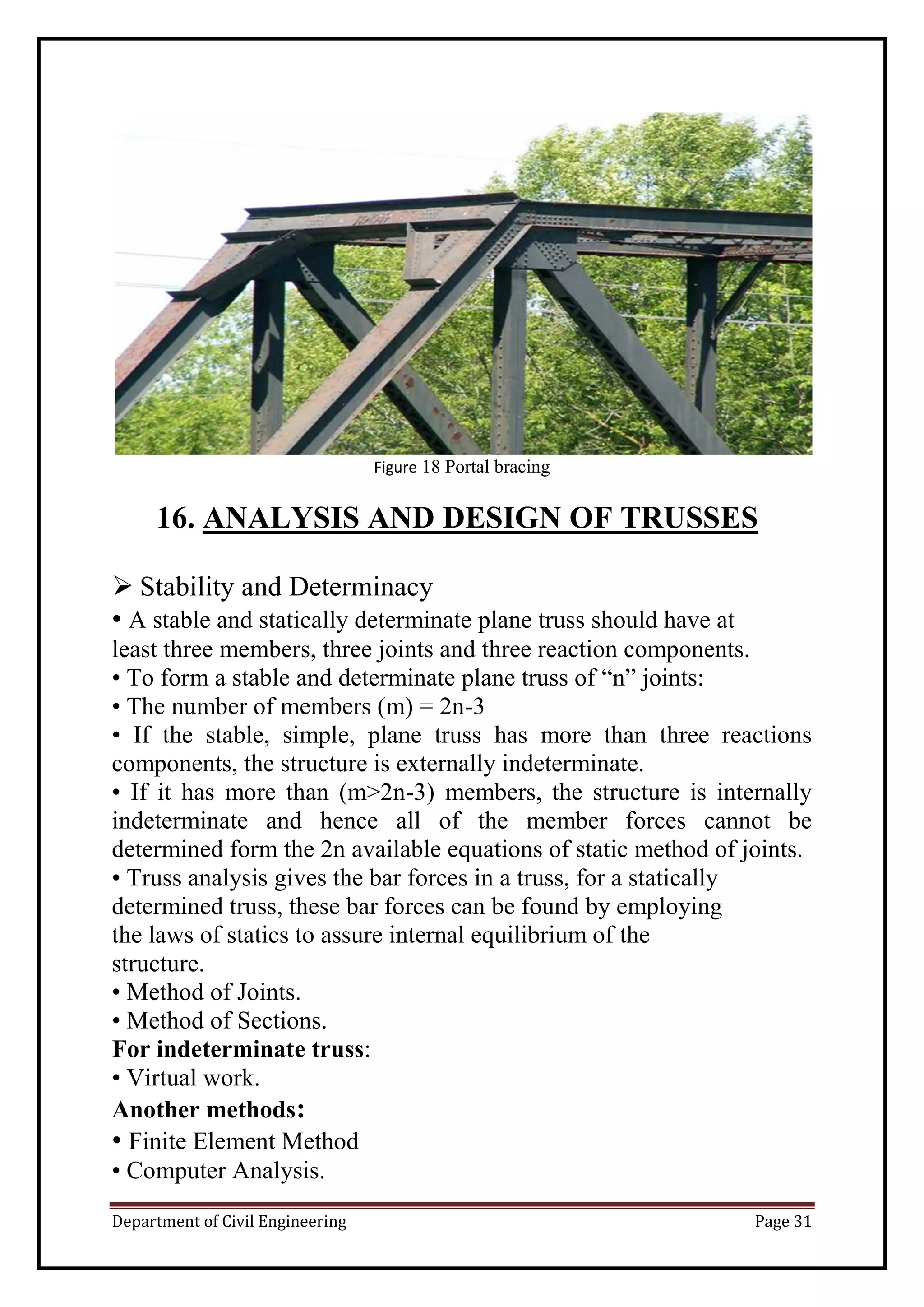 project report on truss bridge | PDF