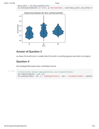 Project Data Visualization | PDF