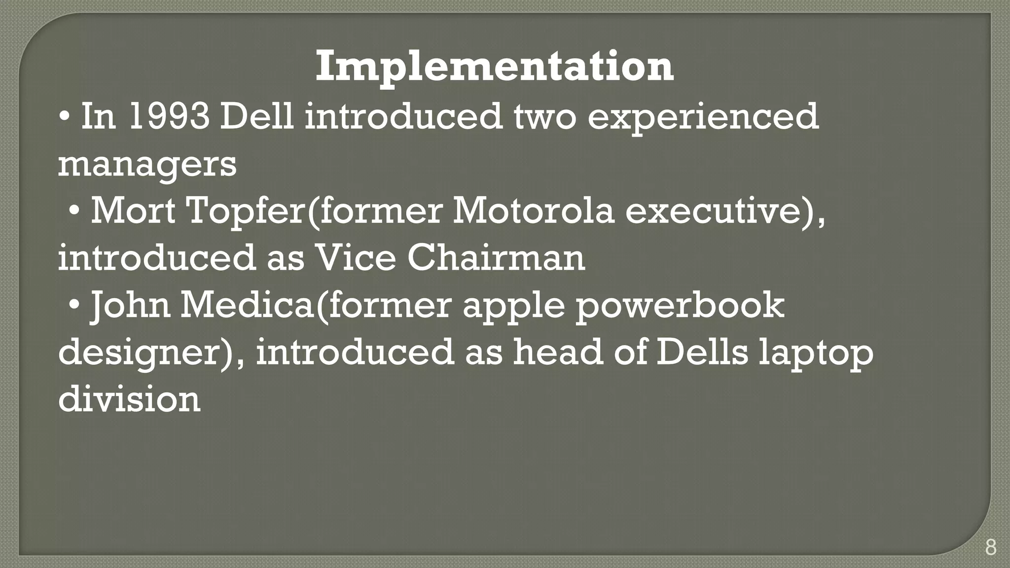 Michael s Dell | PPTX