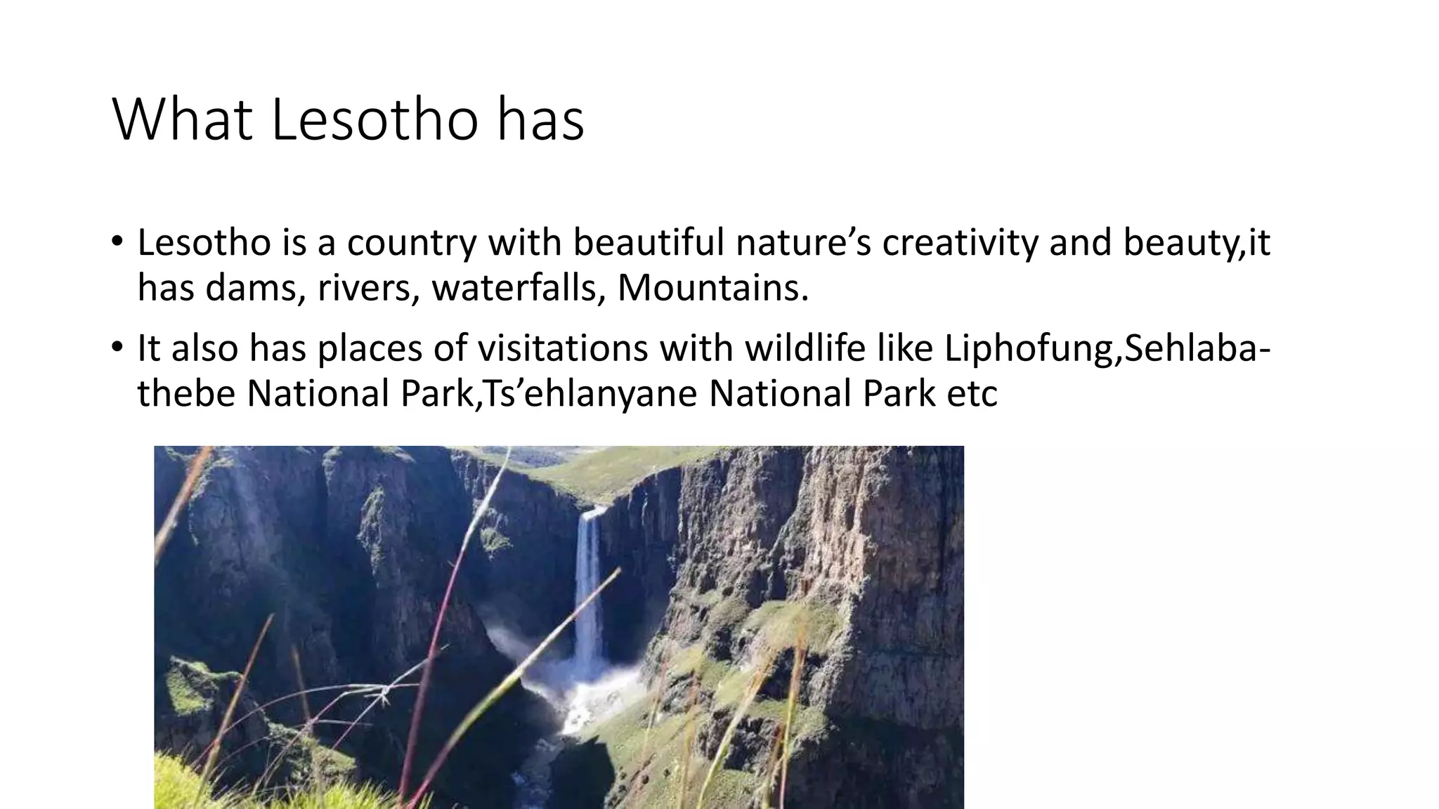 History of Lesotho | PPTX