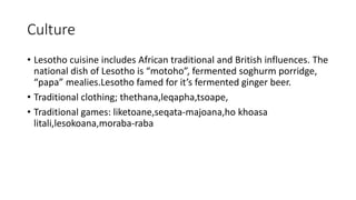 History of Lesotho | PPT