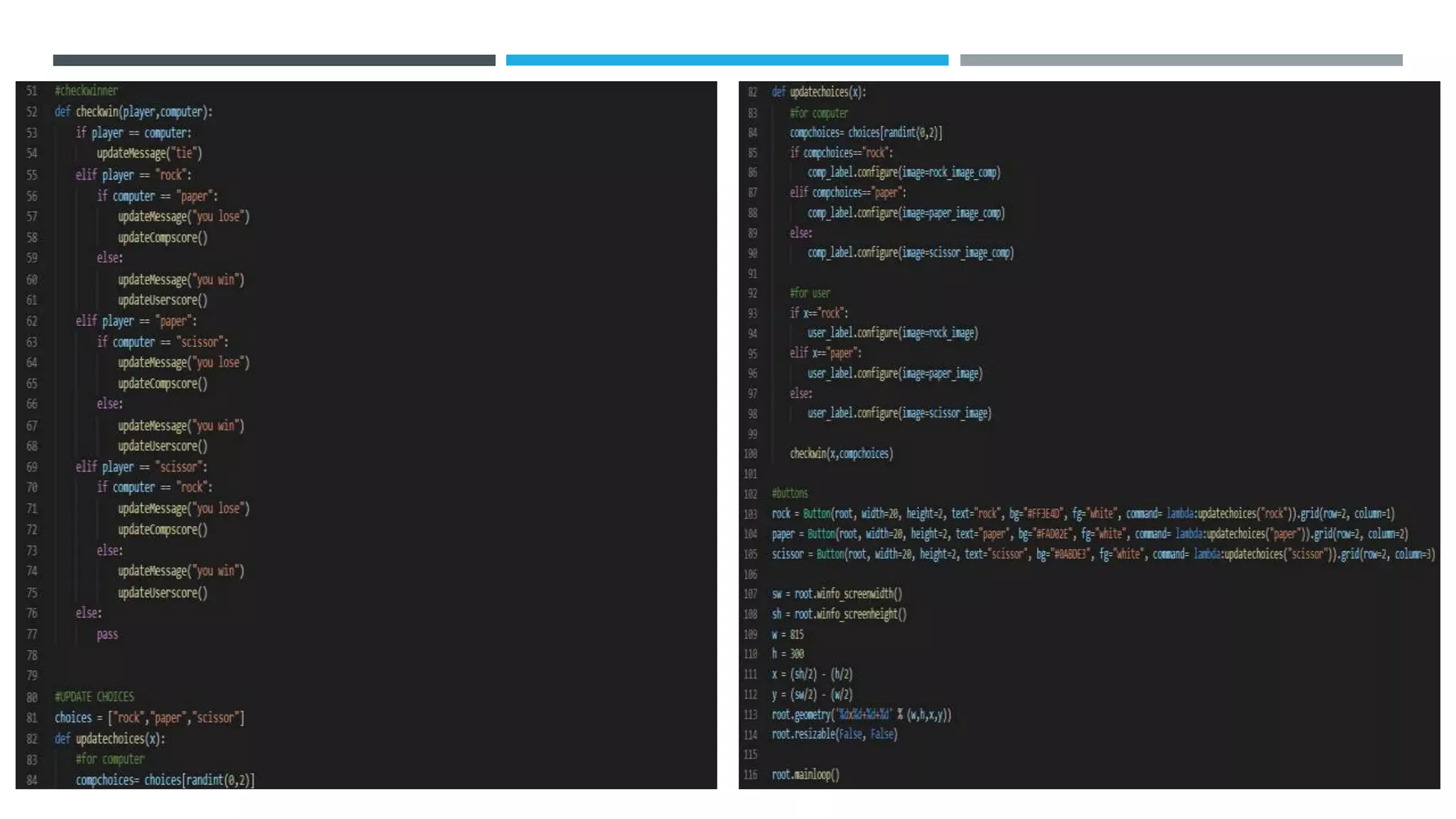 Stone paper scissor | PPTX