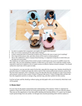 Project-Based Learning in Classroom: 5 Best Steps To Start | Future ...